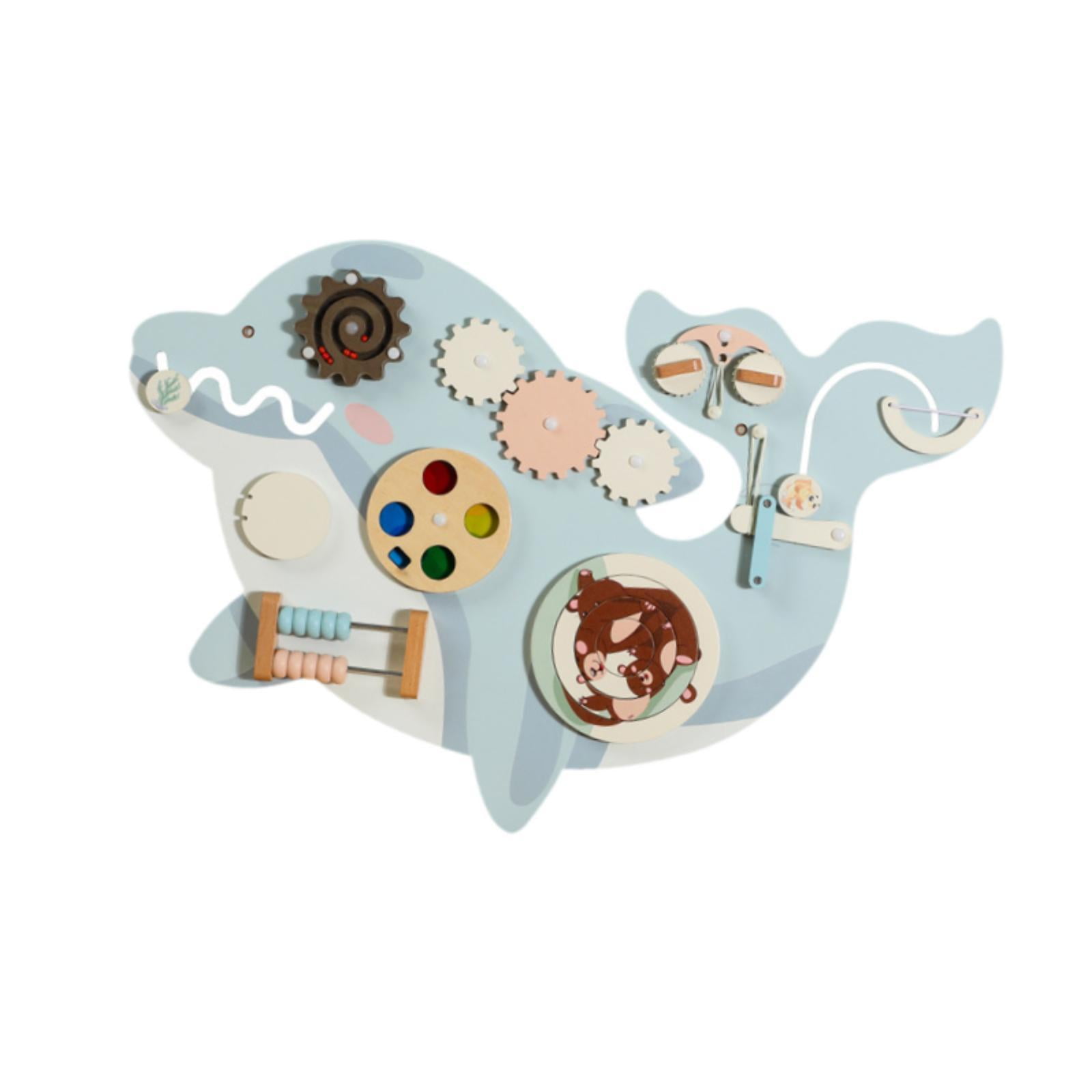 Click here for Lipstore Busy Board Wall Panel Wooden Toy Sensory... prices