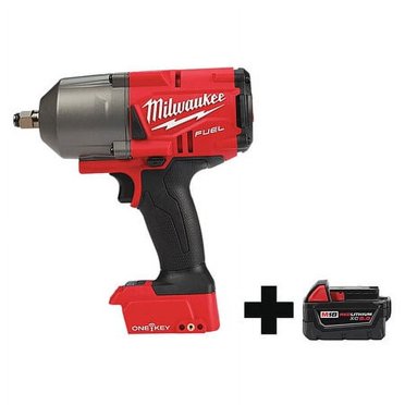"Milwaukee M18 Fuel 1/2"" Cordless Impact Wrench with High Torque ...