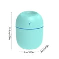 Uscallm under $5 Mini Humidifier, Mini Portable USB Humidifier, Bedroom ...