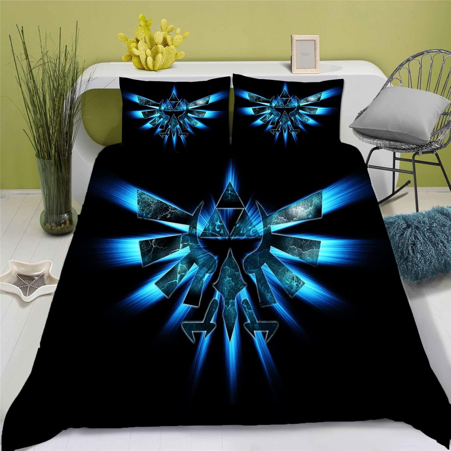 Click here for Yingd Zelda Bedding Set With Pillowcases  Cartoon... prices