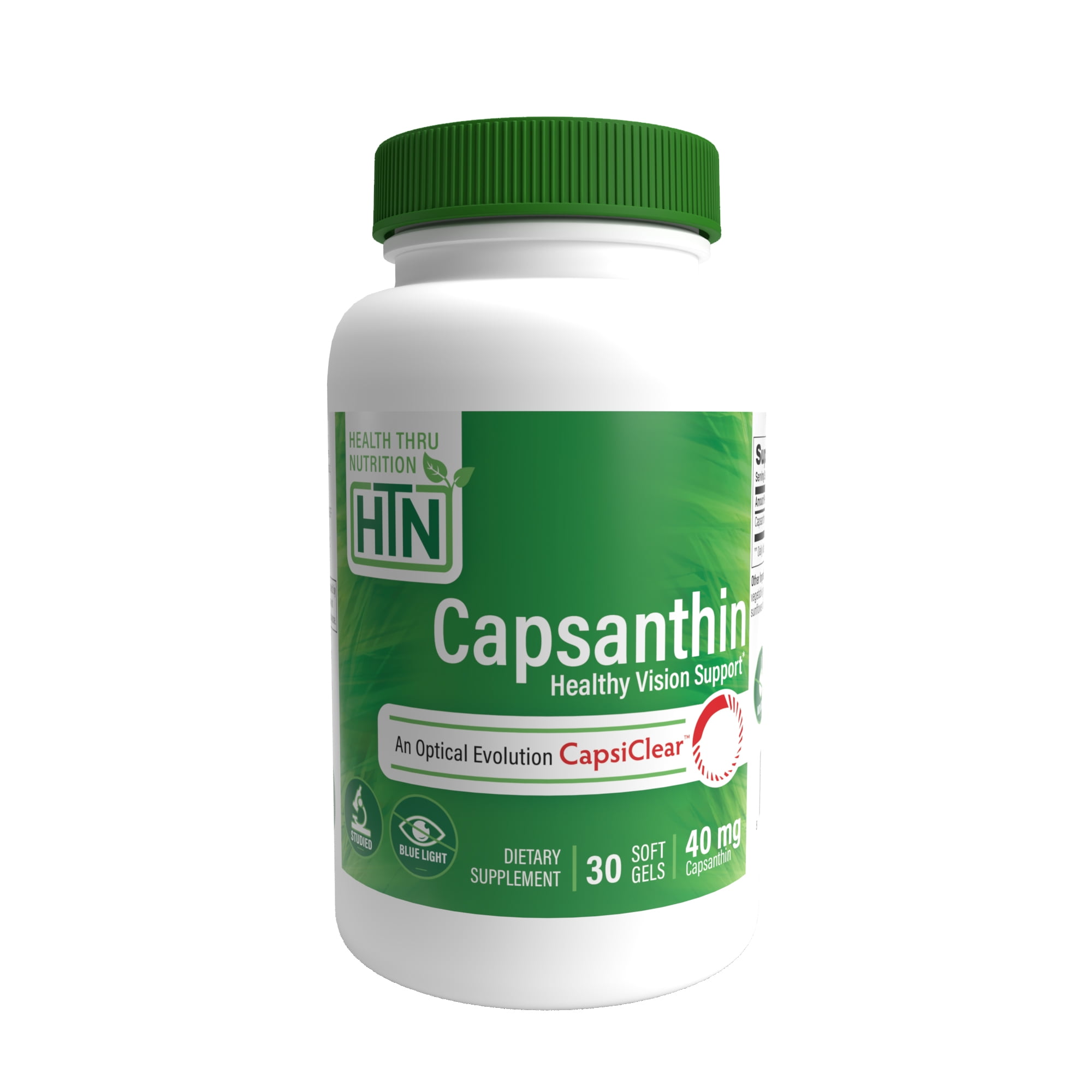 Capsanthin 40mg (w/ CapsiClear™) 30 Softgels by Health Thru Nutrition ...