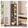 66.9" Corner Shelf Stand, Ladder Etagere Display Bookshelf, 5-Tier ...