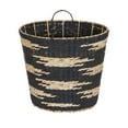 Household Essentials Tapered Woven Basket, Large Decorative Basket with ...