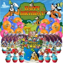 Goofy Party Supplies Birthday Decorations Plates Banner Kids Cake ...