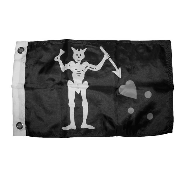 12x18 12"x18" Edward Teach Pirate BlackBeard Black Beard Edward Boat ...