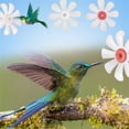10pcs 8Petals Hummingbird Feeder Flower Bird Feeders Accessory For Wild ...