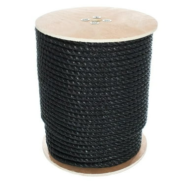 1/4" Polypropylene Twisted Rope - Walmart.com