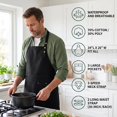 Art & Kitchen Apron for Painting Pottery Cooking, Waterproof | Apron ...