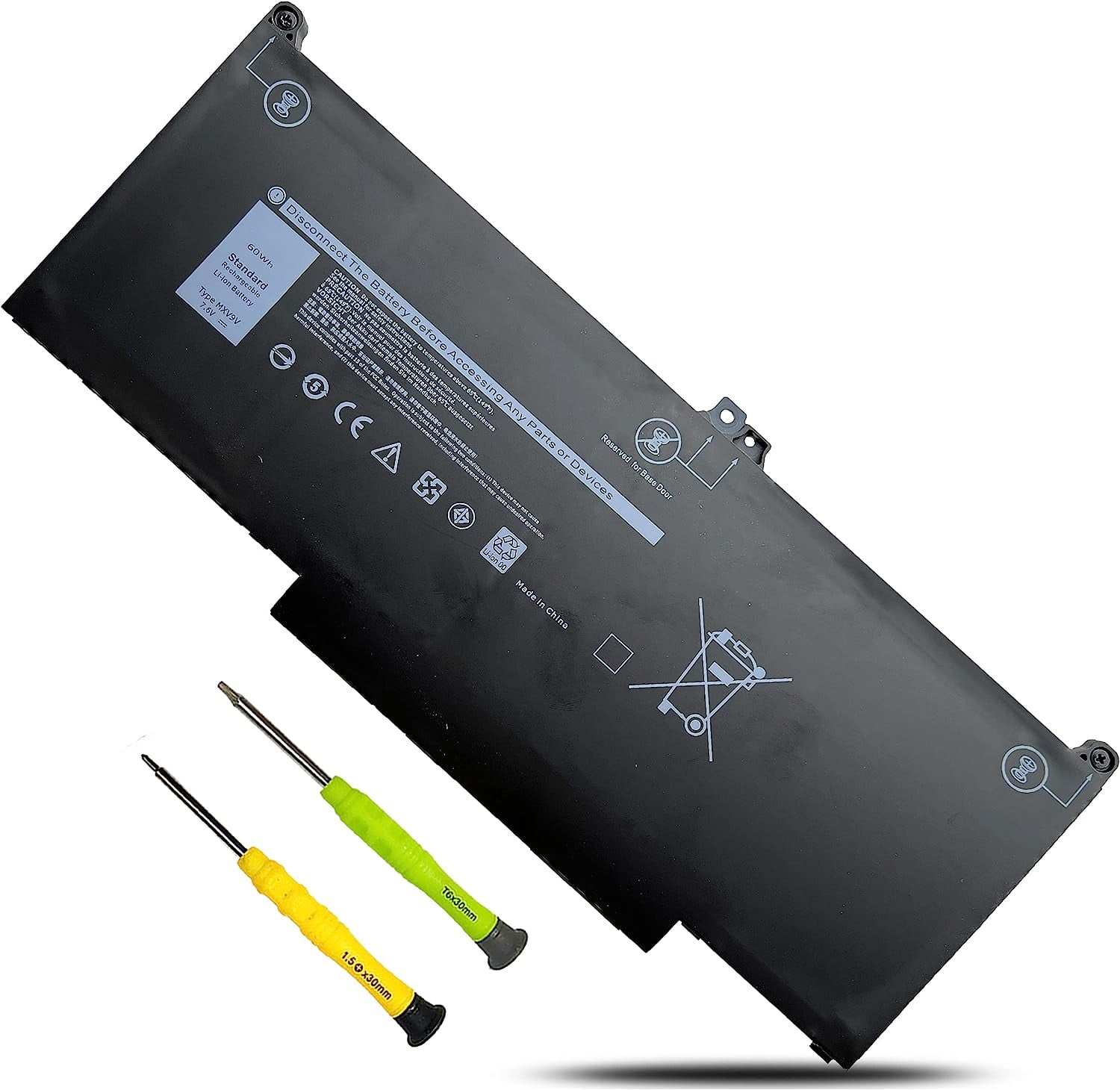 MXV9V Battery Replacement for Dell Latitude 5300 5310 7300 7400 ...