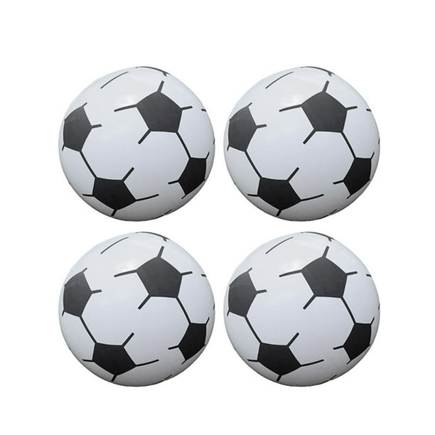 Children Inflatable Balls 4pcs Inflatable Football Toys Kids Beach ...