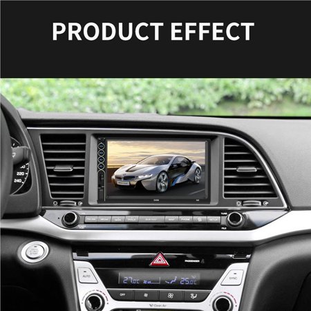 Car 7 inch Double 2Din MP5 Player Color Display Screen Bluetooth ...