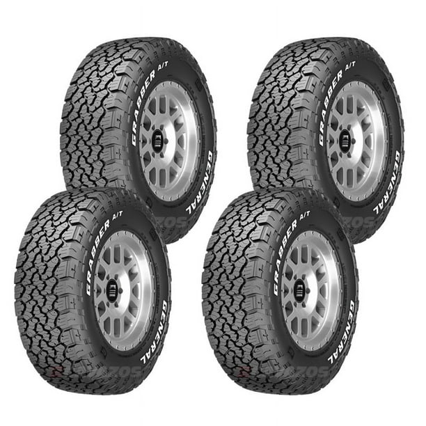 PAQUETE DE 4 LLANTAS 215/75 R15 GENERAL GRABBER A/TX 100T | Walmart en línea