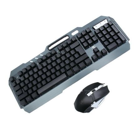 computer wireless keyboard mouse 1 Set Gaming Keyboard Mouse Backlight ...