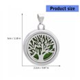 Scented Pendant Necklace Trees Of Life Essential Oil Diffuser Stainless ...