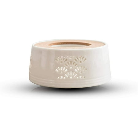 Ceramic Teapot Warmer, Tea Light Warmer White, Glass Teapot Design ...