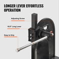 Arbor Press, 3 Ton Manual Arbor Press, 12.2" Maximum Height, Cast Iron ...
