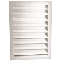 Master Flow DA1212 Dual Louver, 14-3/4 in L, 14-1/2 in W, Aluminum ...