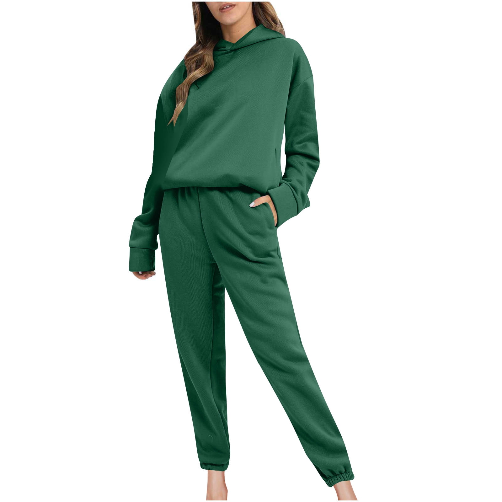 Click here for Aherbiu Womens Sweatsuits Fleece Lined Pullover Ho... prices