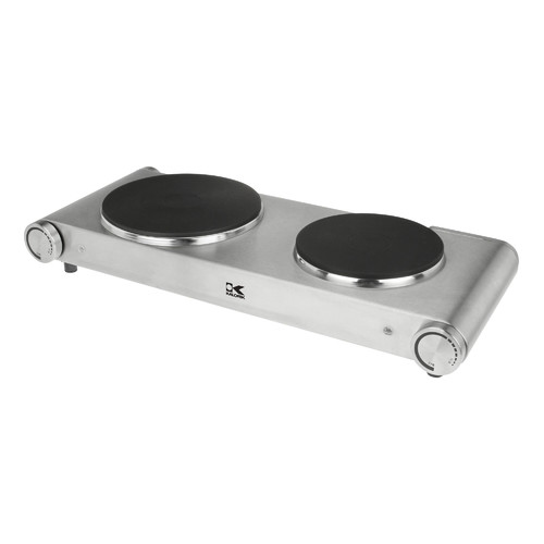 Kalorik Stainless Steel Double Cooking Plate - Walmart.com