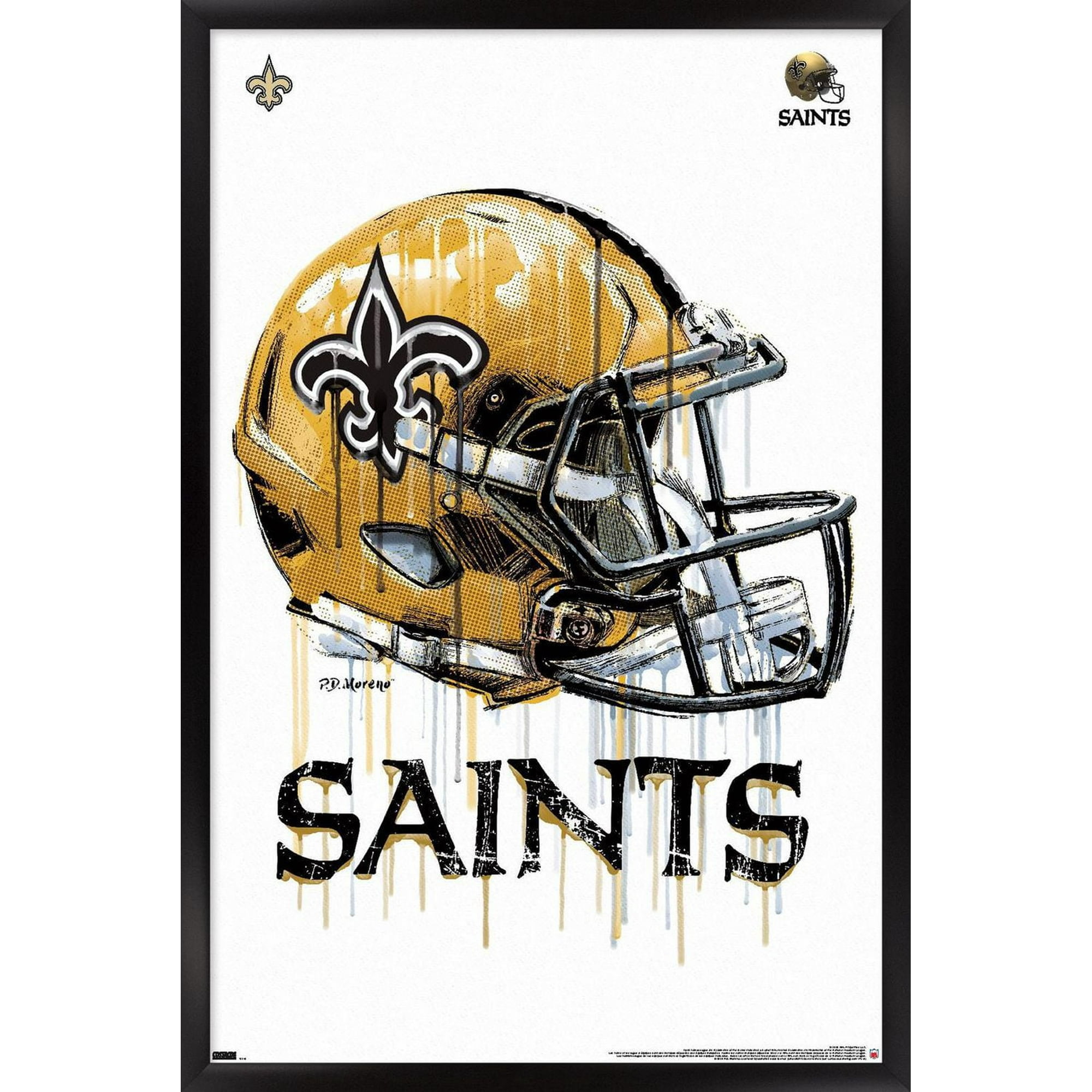 Click here for Trends International Nfl New Orleans Saints - Drip... prices