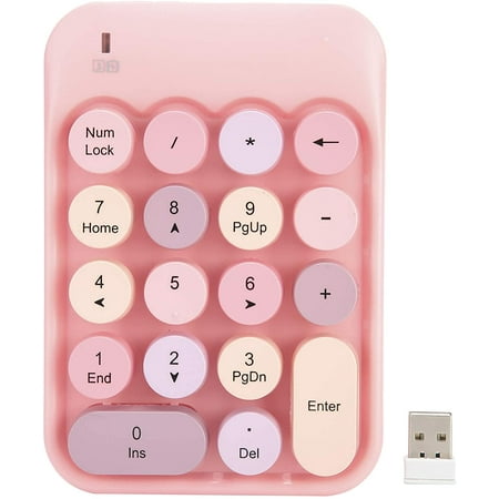 Wireless Numeric Keypad, Cute Number Pad for Game Direction Switching ...