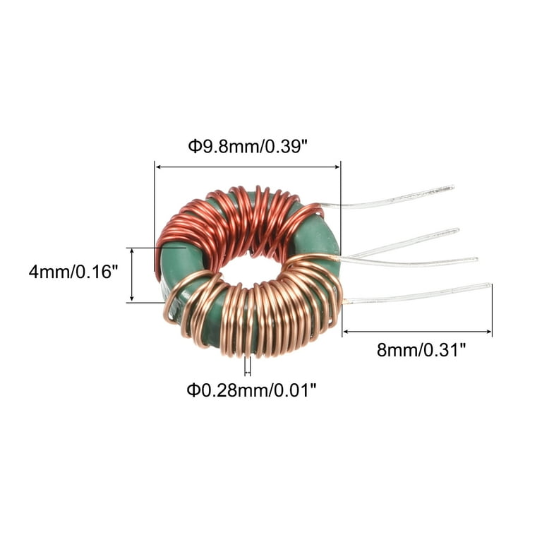 Toroid Inductance Copper Coil Magnetic Inductor 1mh 10a For 44 Off