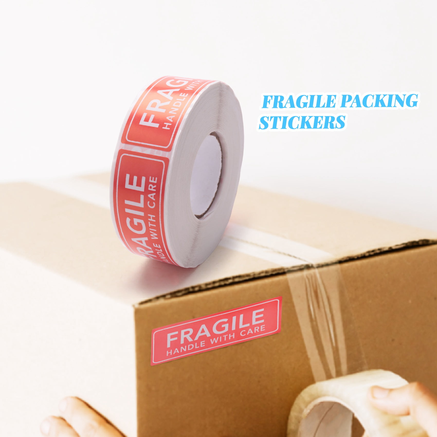 Fragile Stickers 1 Roll/500Pcs Fragile Stickers - Fragile Handle with ... Fragile Stickers 1 Roll/500Pcs Fragile Stickers - Fragile Handle with ...