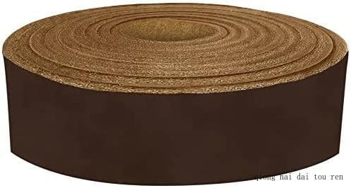 ELW 5-6 Oz (2-2.4Mm) Bourbon Brown Straps, Belts, Strips 2" Wide X 50 ...