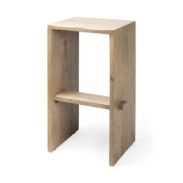 Amisco Ramon 30 In. Swivel Bar Stool - Beige & Brown Woven Polyester ...