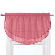 Home Essence Eila Faux Silk Beaded Trim Imperial Valance - Walmart.com