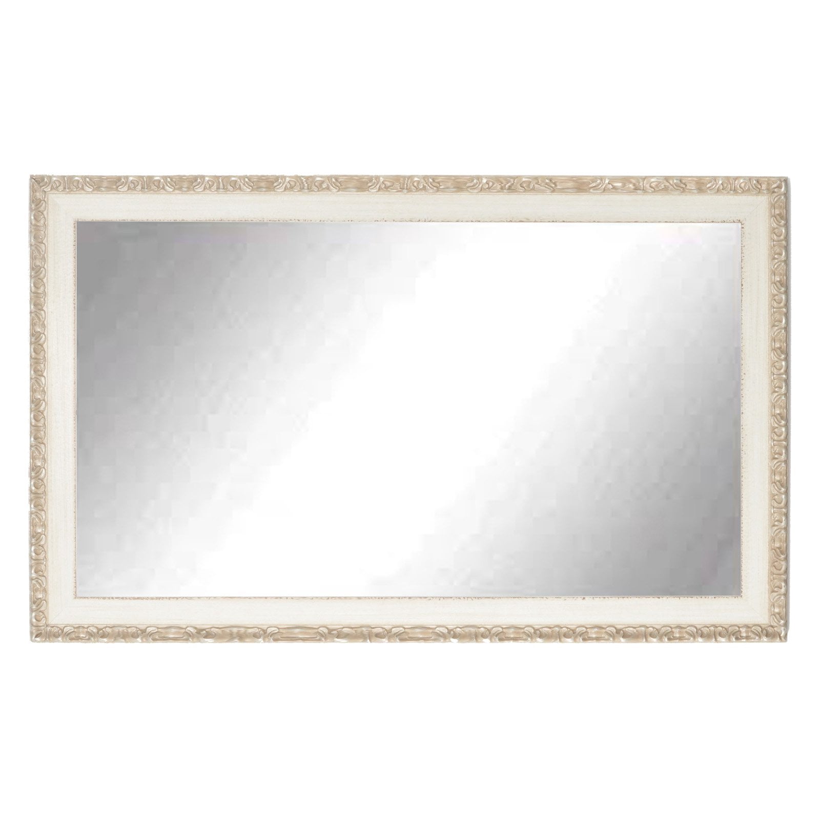 BrandtWorks Vintage English Cream Wall Mirror - Walmart.com