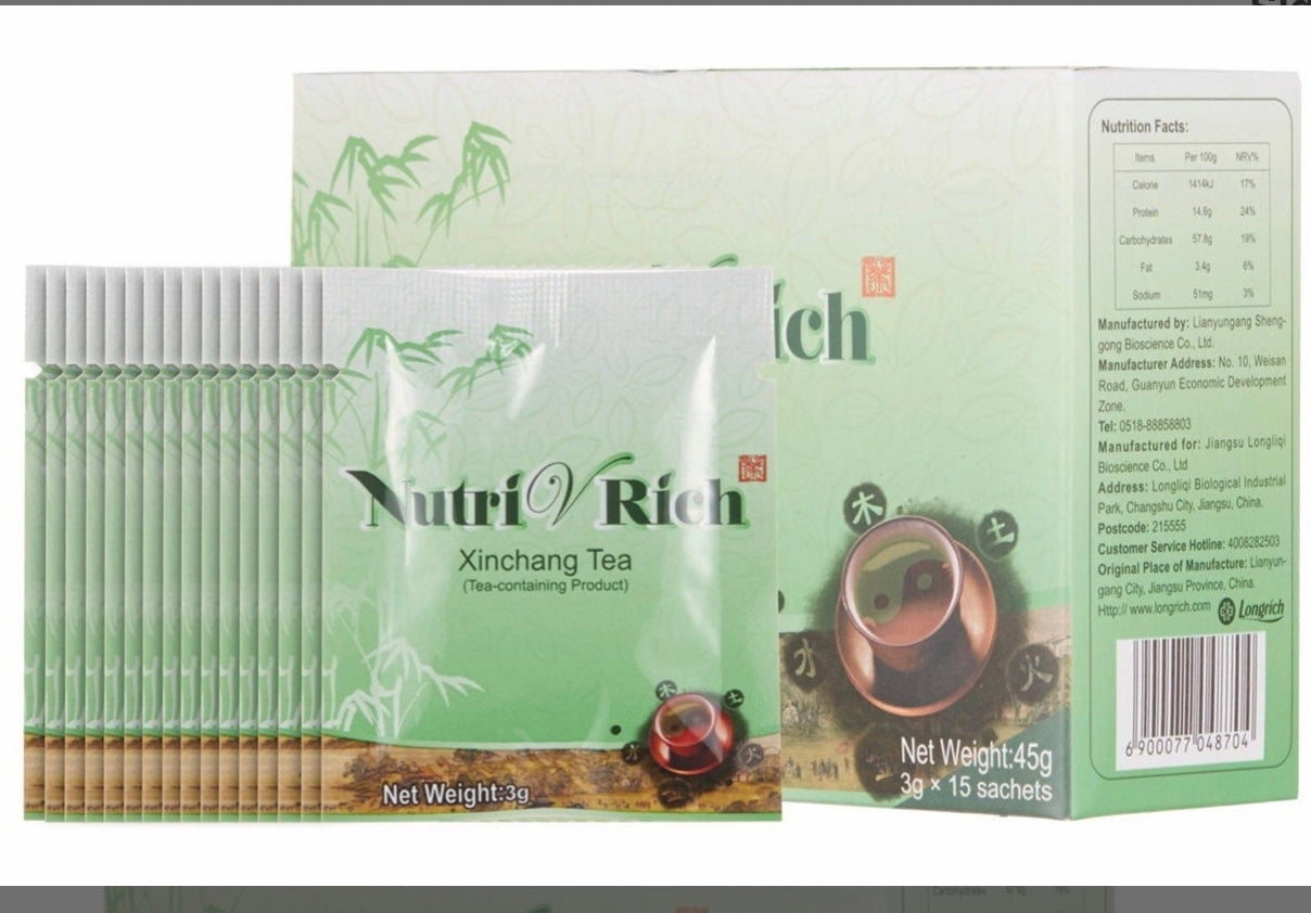 Longrich Green Tea / Longrich NutriVRich Xinchang Tea/ Detox Tea ...