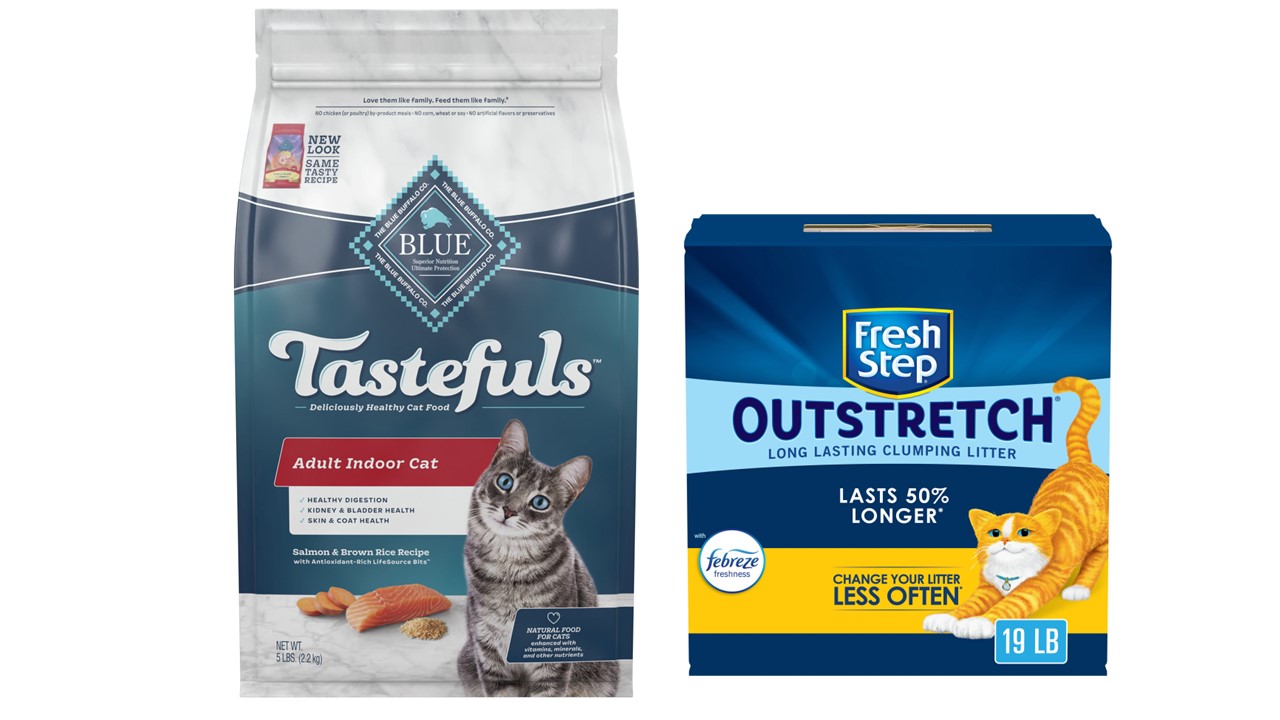 Bundle: Blue Buffalo Tastefuls Indoor Natural Adult Dry Cat Food ...