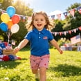 Coerni Boys Girls Summer Short Outfits American Flag Embroidered Short ...