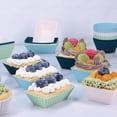24Pack Silicone Muffin Cups, Reusable Cupcake Liners Molds for Baking ...