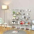 Metal Wire Cube Storage,16-Cube Shelves Organizer,Stackable Storage ...