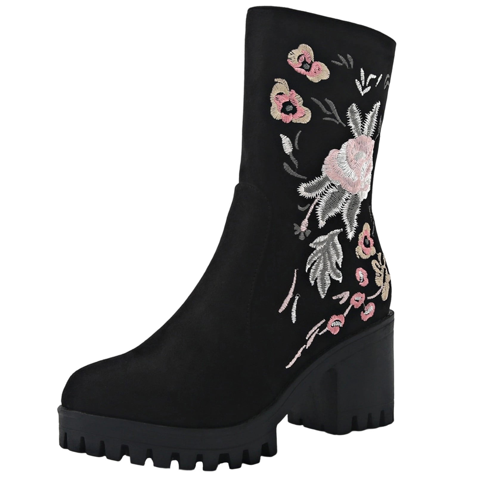Click here for Unbranded Fall Winter Womens Boots: Embroidered Su... prices