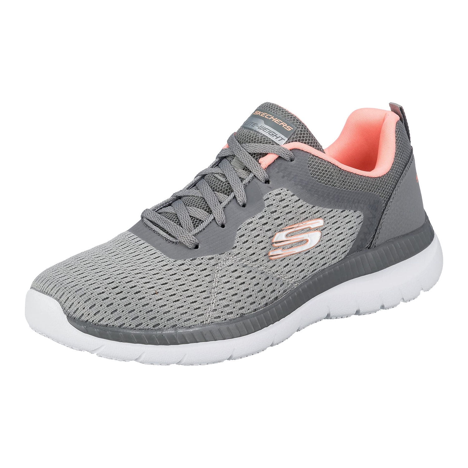 Click here for Skechers Womens Bountiful Quick Path Plain Trainer... prices