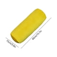 Orangide Neck Roll Pillowcase with Zipper Round Cylindrical Cushion ...