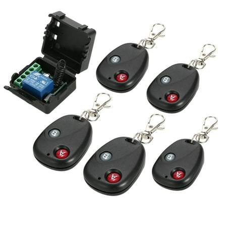 Smart Home 433Mhz DC 12V 1CH Wireless Remote Switch Relay Receiver ...