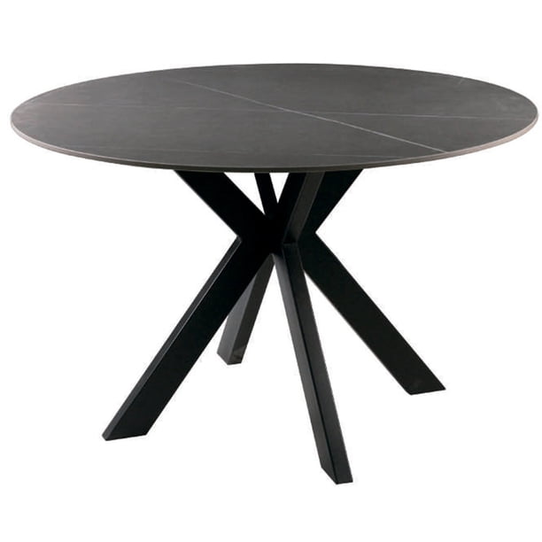 Mesa de Comedor Vitra Negro Kessa Muebles | Bodega Aurrera en línea