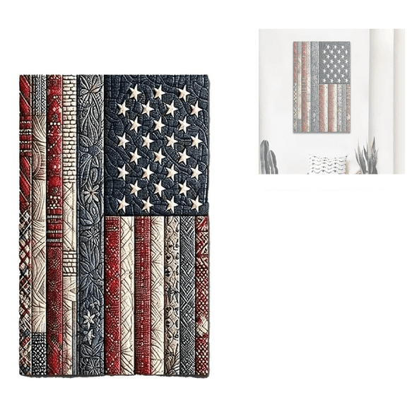 American Flag DIY 5D Diamond Painting Kit, USA Flag Diamond Art Kit ...