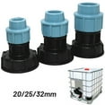 IBC Tank Adapter S60X6 To MDPE Straight Fitting 25mm Garden Hose Faucet - Walmart.com