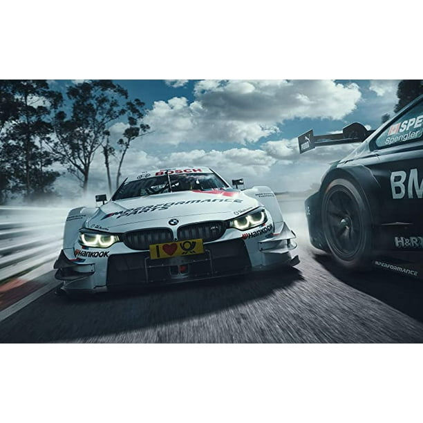 Iconic Arts Laminated 42x24 Poster: BMW m4 DTM 4k Wide - Walmart.com