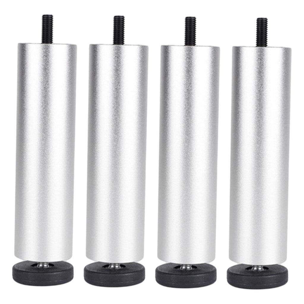 4pcs DIY Aluminum Alloy Furniture Legs Sofa Couch Table Cabinet TV ...