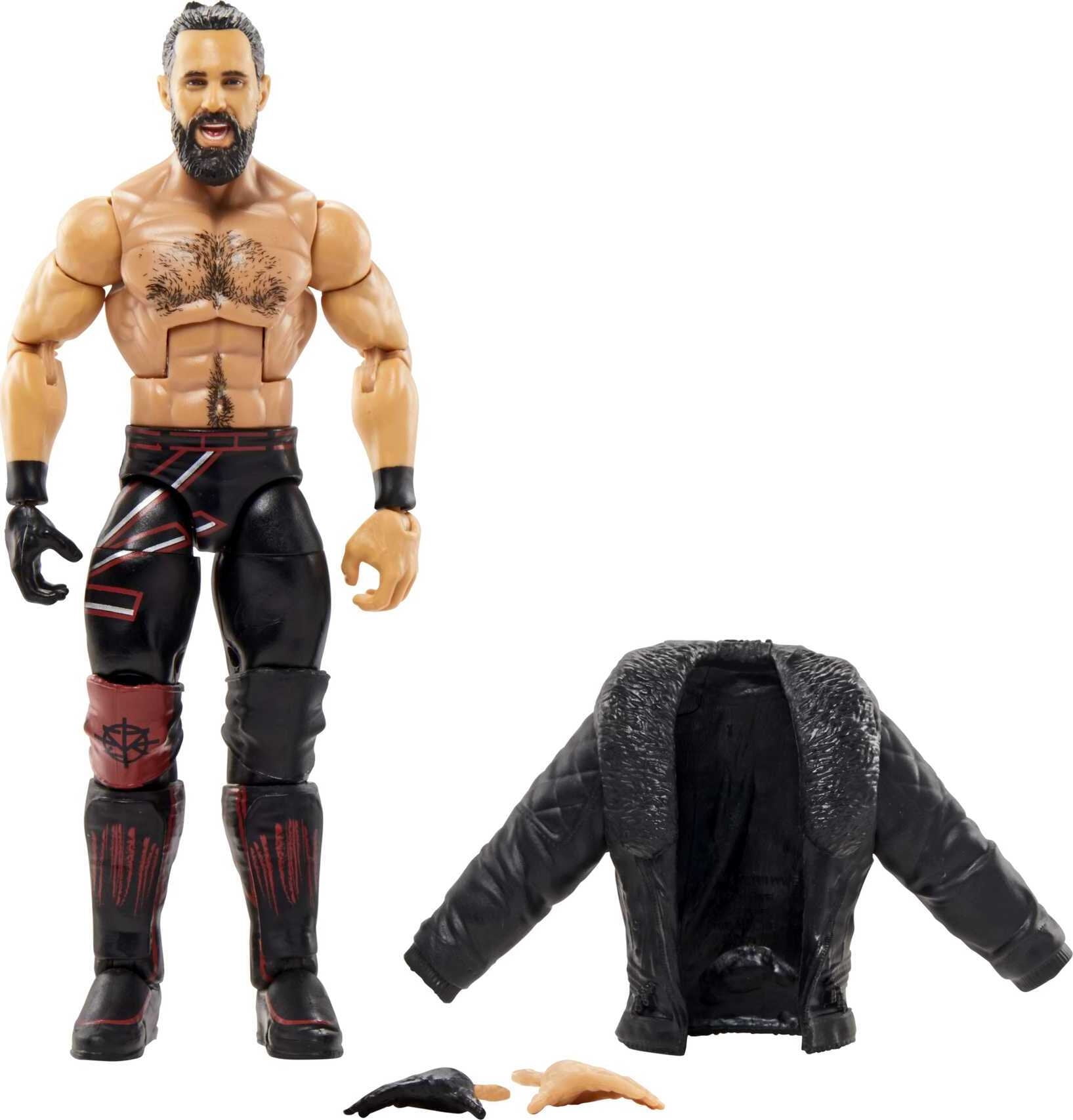 WWE Action Figures, Top Picks Elite Seth Rollins Figure, WWE Toys ...