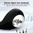 Byseng YYK-Q71 Wireless Earbuds, Bluetooth 5.3 Bone Conduction ...