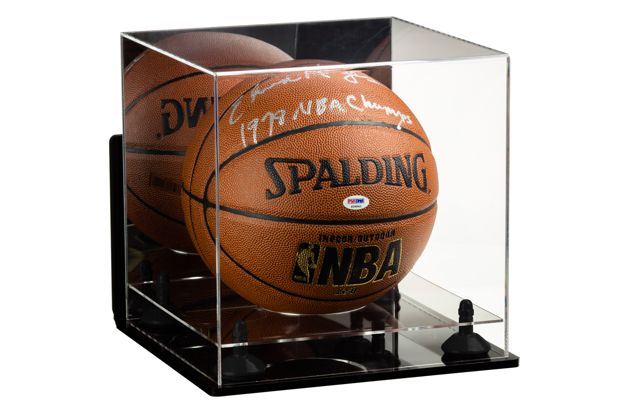 Deluxe Acrylic Full Size Basketball Display Case with Mirror, Wall ...