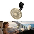 Car Cooling Fan with Suction Cup Electric Vehicle Fan for Auto Vehicles ...