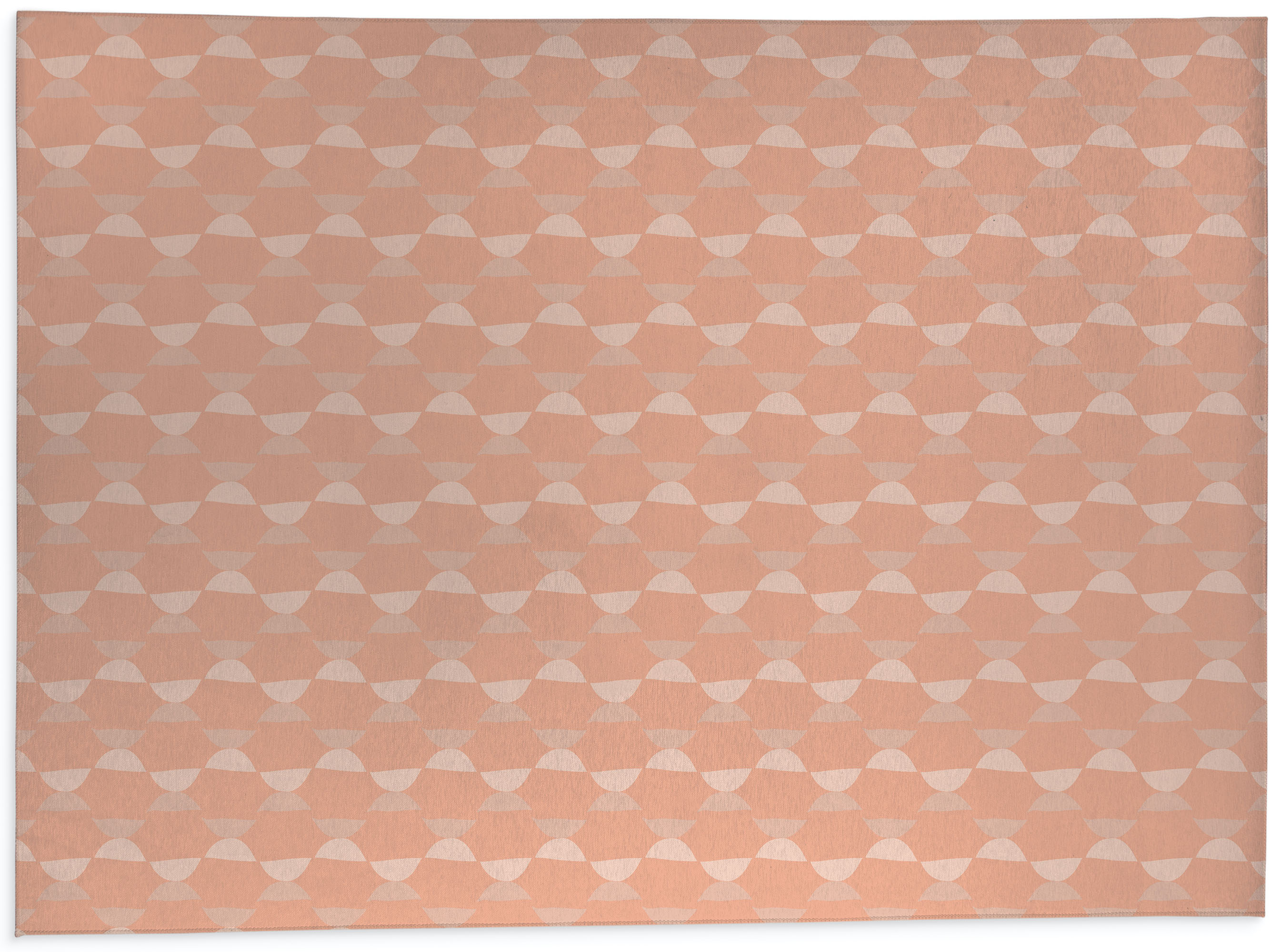 Half Moon Orange Dust Kitchen Mat by Kavka Designs - Walmart.com